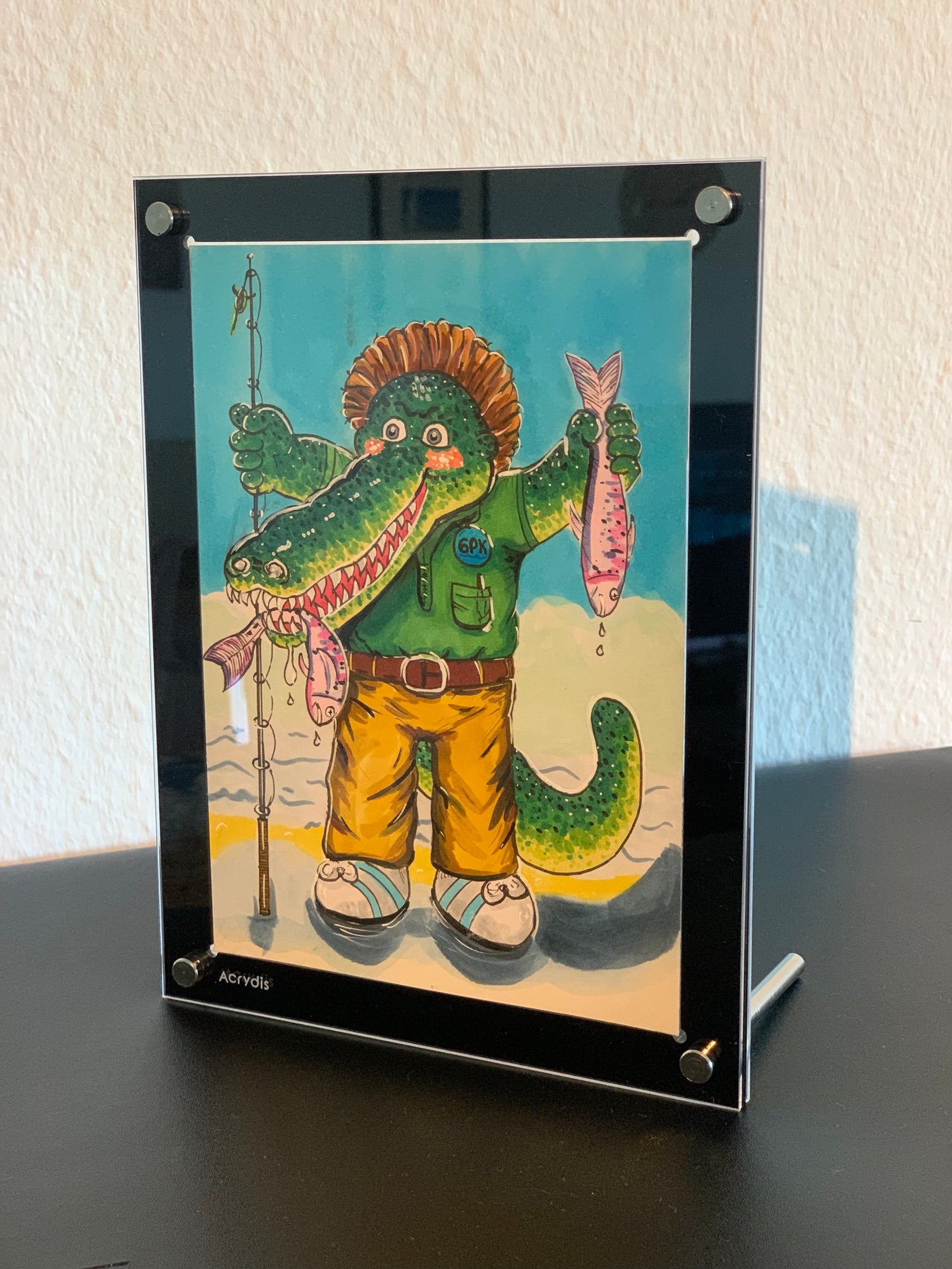 Acrylic Holder/Display/Frame For 5"x7" Cards - With Set Of Screws ...