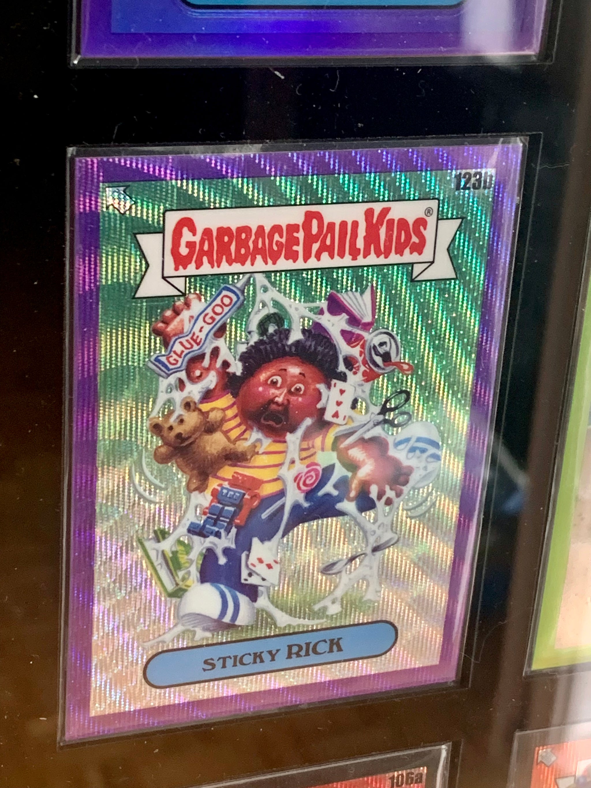 Card Frame For 9 Standard Size Cards. 'Rainbow' Frame. Now for sleeved ...